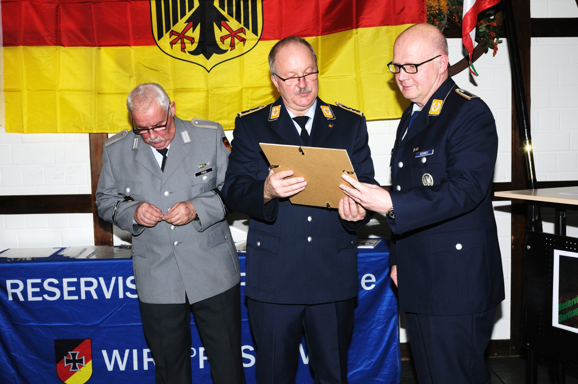 Neujahrstreffen der Reservistenkameradschaft mit Ehrungen ... Neujahrstreffen der Reservistenkameradschaft mit Ehrungen ...